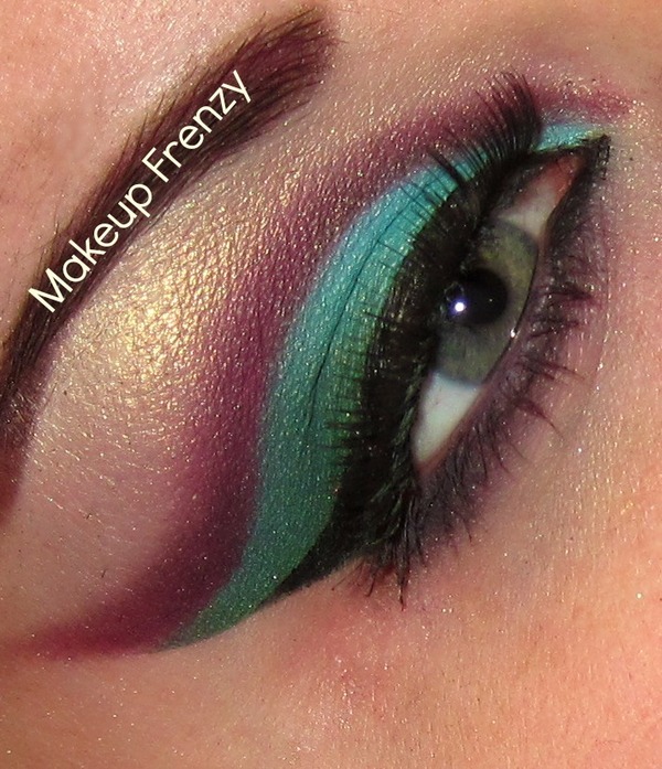 Colorful Cut Crease | Nikki K.'s (Makeupfrenzy) Photo | Beautylish