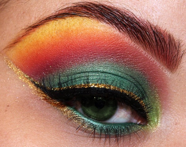 Phoenix Inspired Look! | Dawn B.'s (MakeUpBySiryn) Photo | Beautylish