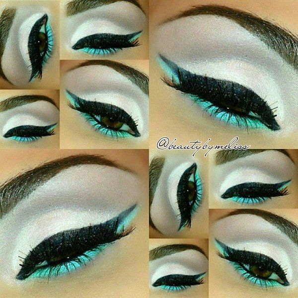 Blue Ice Look | Melissa R.'s (melissaroller) Photo | Beautylish