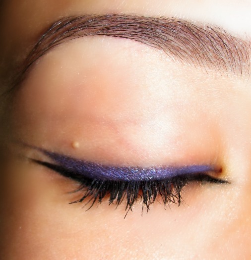 Purple graphic liner closed | Aimee C.'s (aimeec) Photo | Beautylish