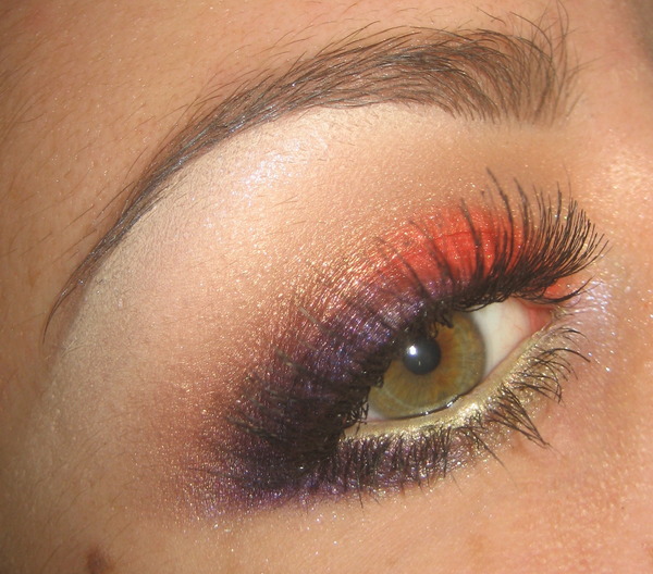 Sunset eyes | Claire R.'s (clairemakeupstudio) Photo | Beautylish