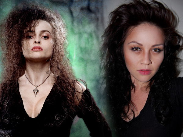 Bellatrix Lestrange Inspired Makeup | Jasmine P.'s (jazziebabycakes ...
