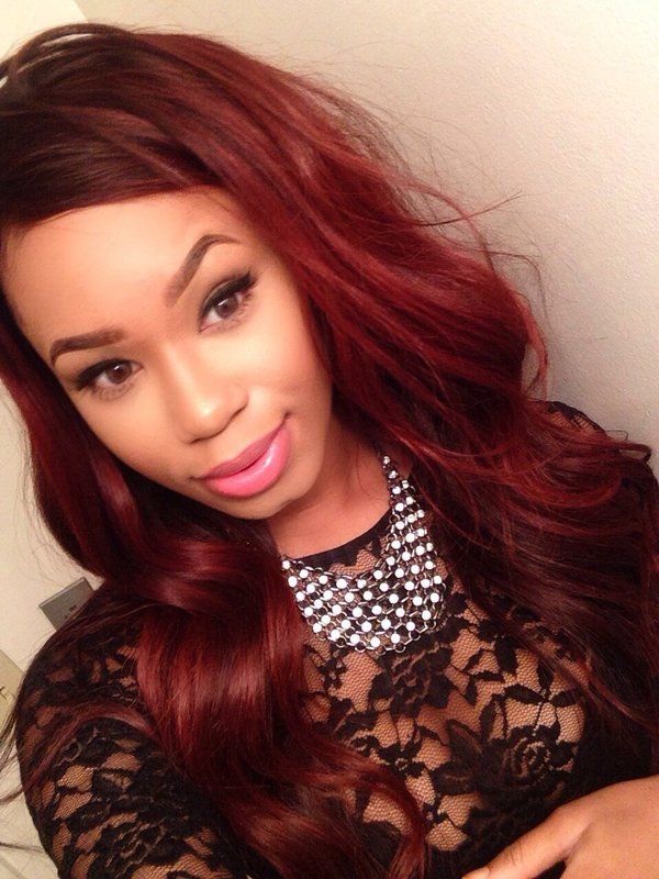 Messy Red Hair | Genecia S.'s (beautybygenecia) Photo | Beautylish