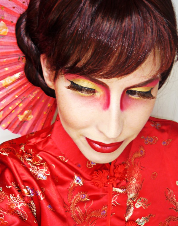 Traditional Chinese makeup with a twist | Meredith J.'s ...