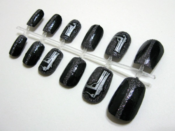Sexy SWAT Girl Nails | Kasey C.'s (kmcampa) Photo | Beautylish