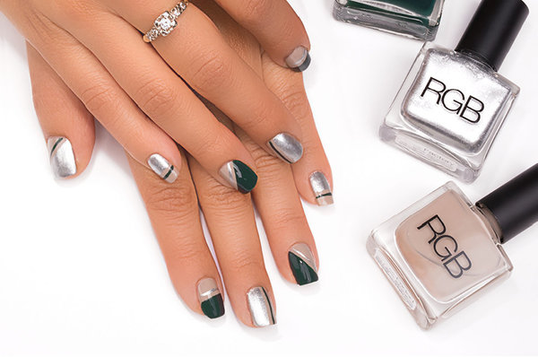 Master Mani Tutorial: Chic Color-Blocking | Beautylish