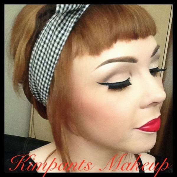Pin Up Makeup | Kim S.'s (kimpantsmakeup) Photo | Beautylish
