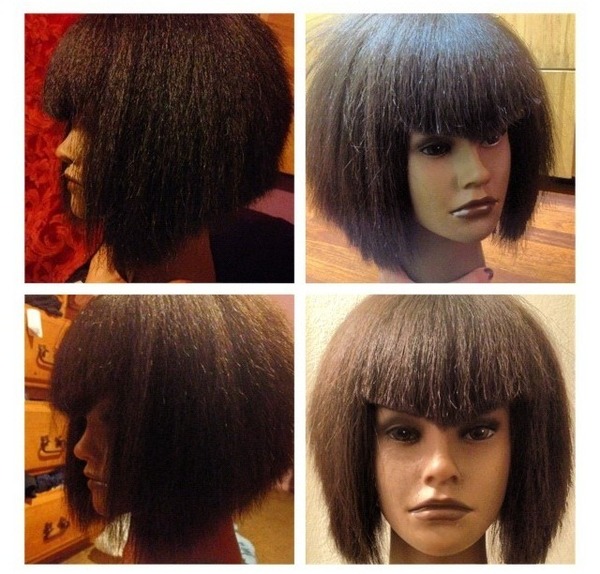 Graduated a line bob on mannequin! | Valerie N.'s (ValerieN) Photo ...