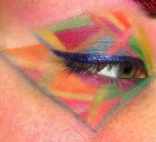 Colorful fun eyes | Nikki K.'s (Makeupfrenzy) Photo | Beautylish