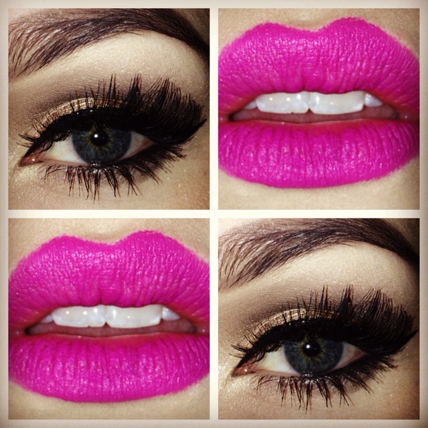 Bold lips & sparkly eyes | Shannon B.'s Photo | Beautylish