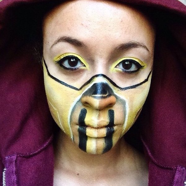 EXTREME FACE PAINT (Halloween)🎃 | Beautylish