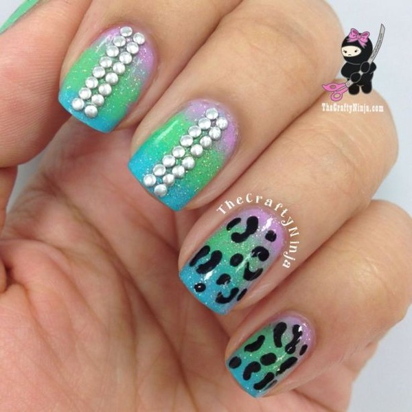 Gradient Leopard Studs | TheCraftyNinja H.'s (TheCraftyNinja) Photo ...