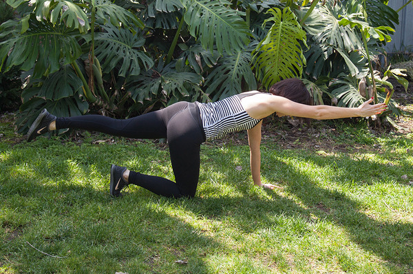 Three Gentle Moves For a Stronger Back | Beautylish