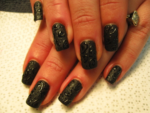 Embossed Shellac | Allison S.'s (AliKatt5150) Photo | Beautylish