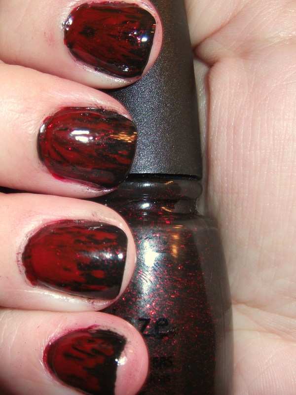 True Blood Nails | Nicole M.'s (PolishMePlease) Photo | Beautylish