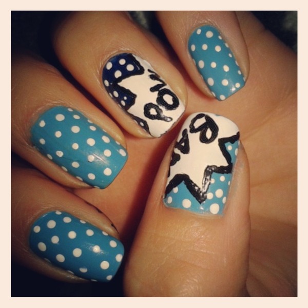 Comics nails!!! | Tatiana M.'s Photo | Beautylish