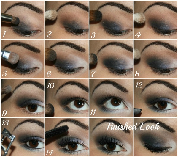 Navy Blue Smokey Eye Tutorial | Kailan D.'s Photo | Beautylish
