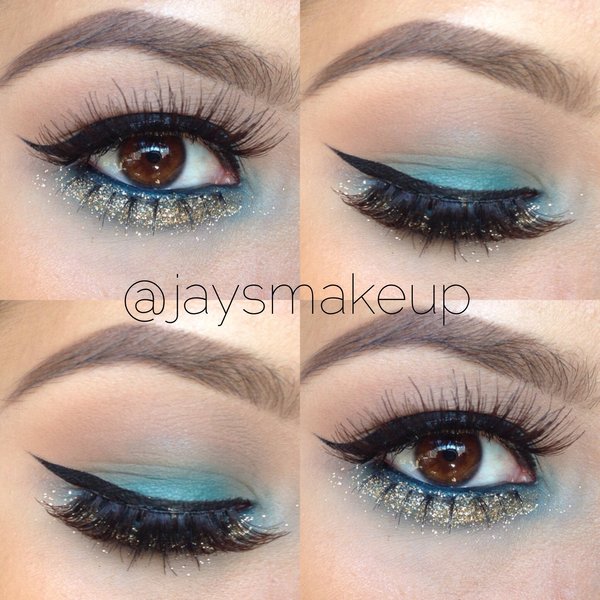 Mermaid eye look. | Jessica B.'s (jaybatres93) Photo | Beautylish