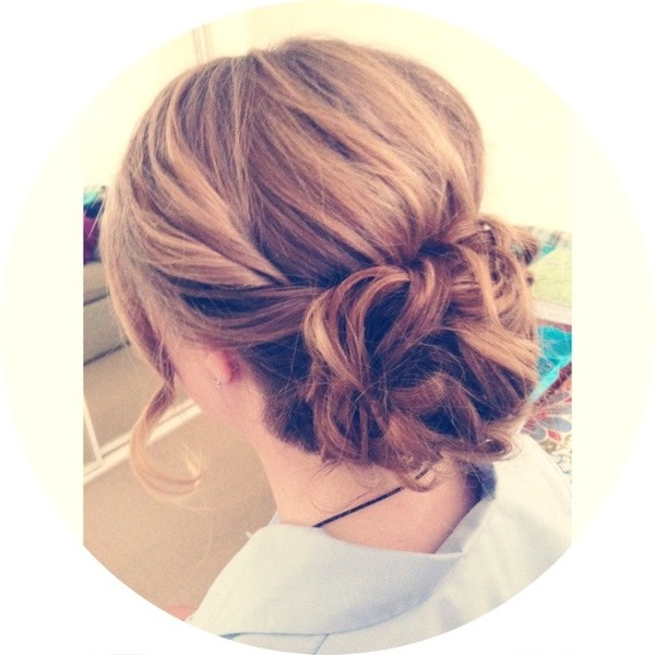 Fancy curly bun | Lauren W.'s Photo | Beautylish