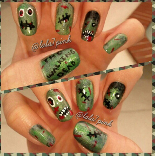 The Walking Dead (NAIL ART) | Beautylish