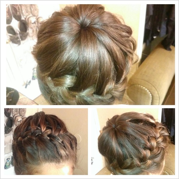 starburst crown braid | Jessica T.'s Photo | Beautylish