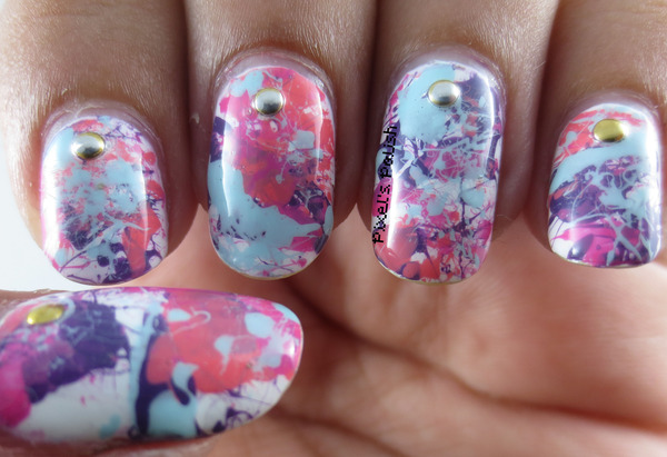 Paint Splatter | Pixel P.'s (pixelspolish) Photo | Beautylish