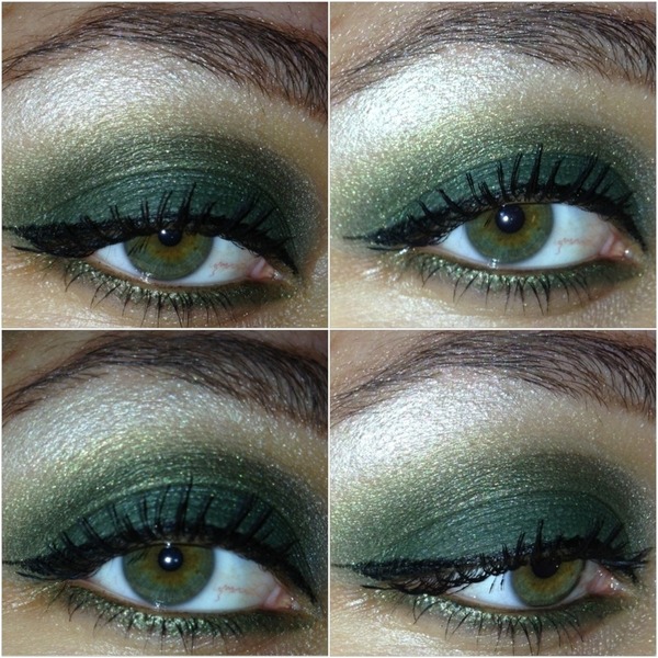 Smoldering green smoky eye | Jessica P.'s (Infamous) Photo | Beautylish