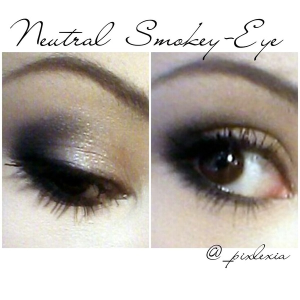 Neutral Smokey-Eye! | Jordan Nicole B.'s (jordannicoleb) Photo | Beautylish