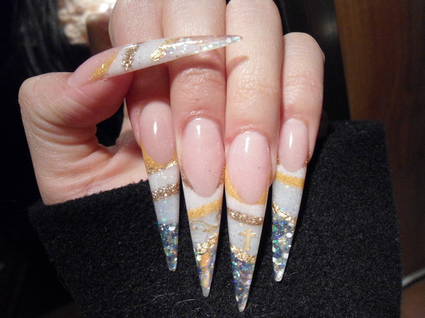 Stileto Acrylic Nails | Shara M.'s Photo | Beautylish