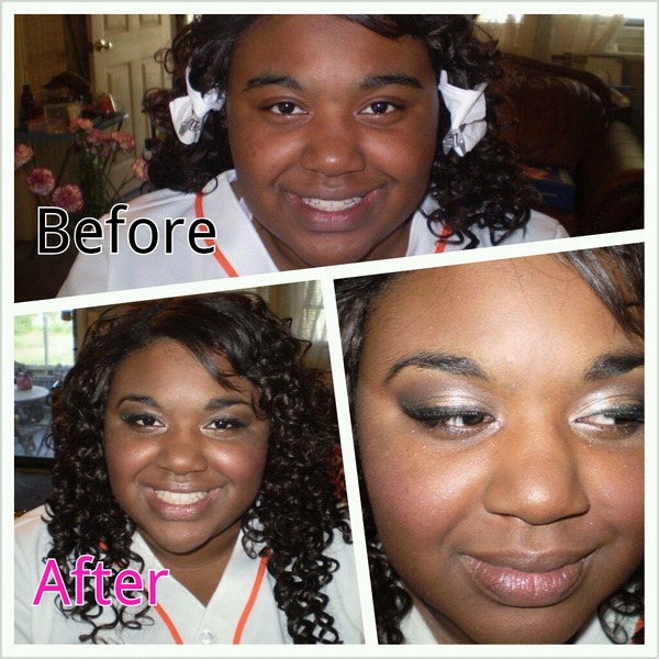 Prom Before and After | Ashley B.'s (ALynnMakeup) Photo | Beautylish