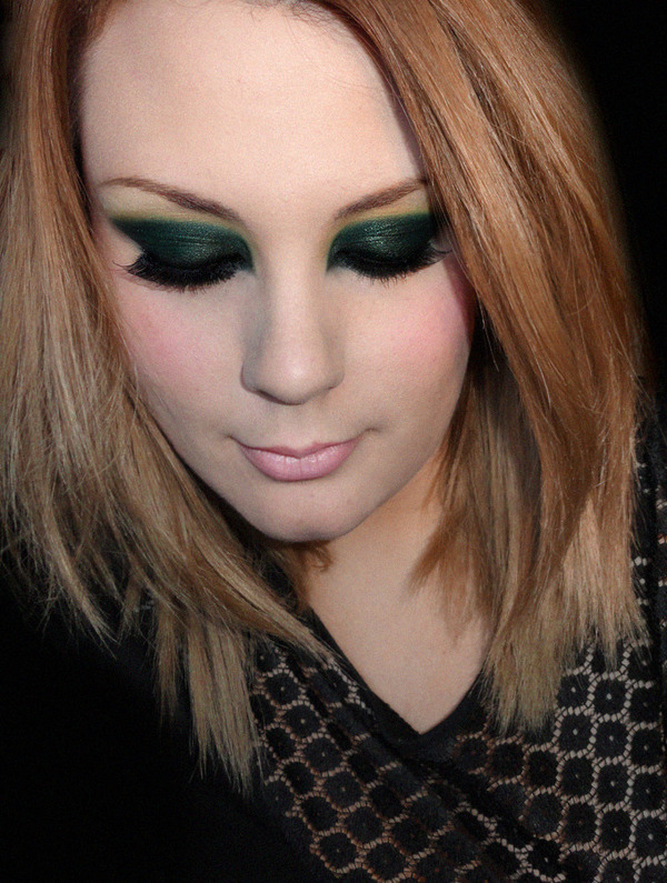 Midnight Forest - Enticing Emerald Eyes (Full Face) | Veronica M.'s ...
