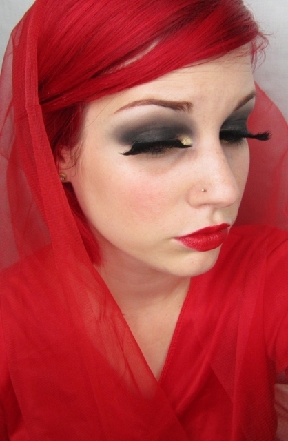 My modern Morticia Addams look! | Theartismakeup d.'s (Theartismakeup ...