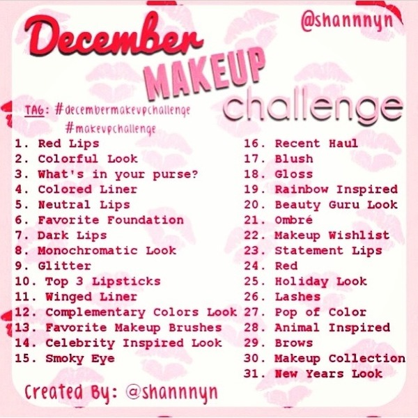 December Makeup Challenge! | Beautylish