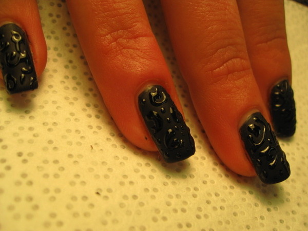 Shellac Embossing | Allison S.'s (AliKatt5150) Photo | Beautylish