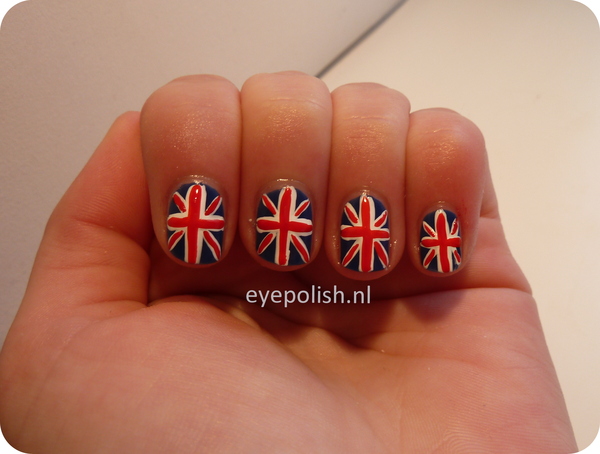 England flag | Nail art E.'s Photo | Beautylish