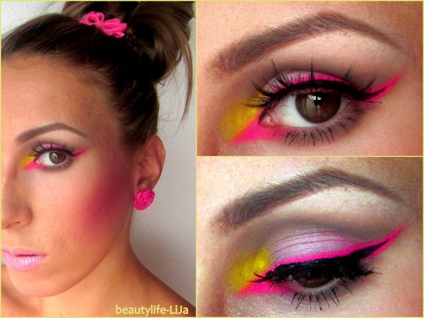 Neon eye | Jana L.'s Photo | Beautylish