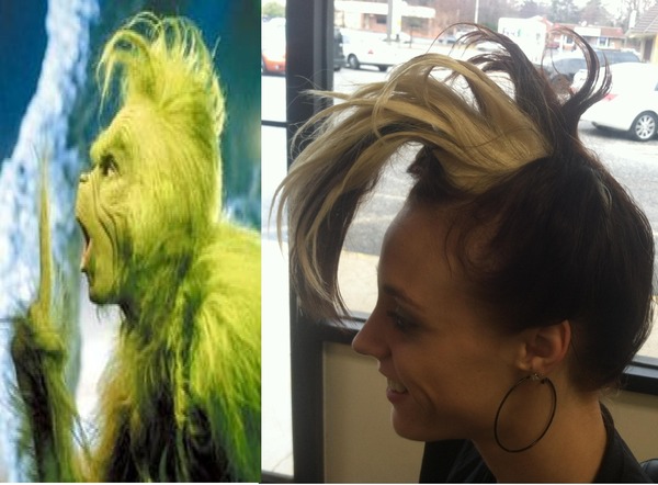 Grinch Hairstyle | Lindsey J.'s Photo | Beautylish