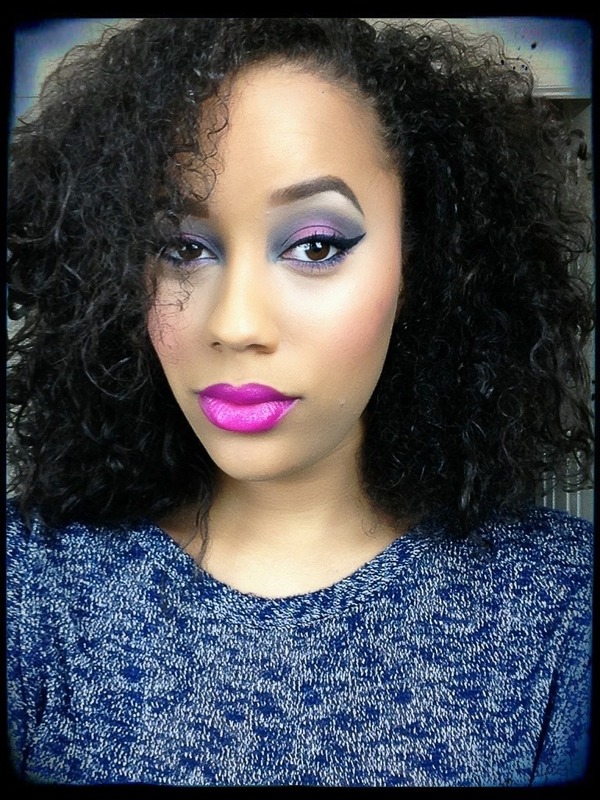 big curls & bold lips | Althea N.'s (Mstruehappiness) Photo | Beautylish