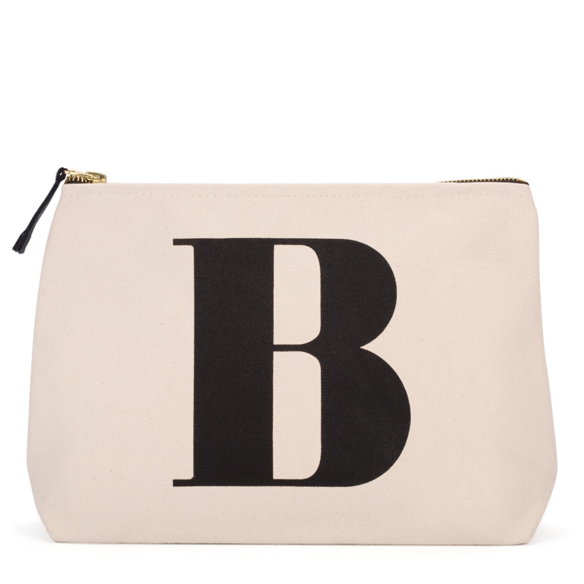 Alphabet Bags Natural Wash Bag Letter B | Beautylish