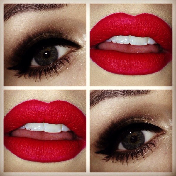 Smoky Eyes & Red Lips | Shannon B.'s Photo | Beautylish