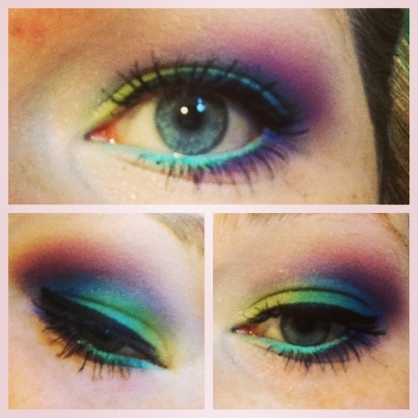 colorful spring eye | Emily L.'s Photo | Beautylish