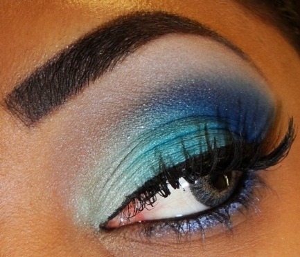 Seattle Seahawks makeup ideas. | Beautylish