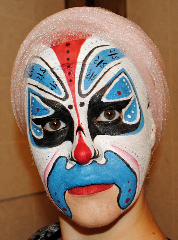 Over the top crazy makeup - its all about fun and being creative ...