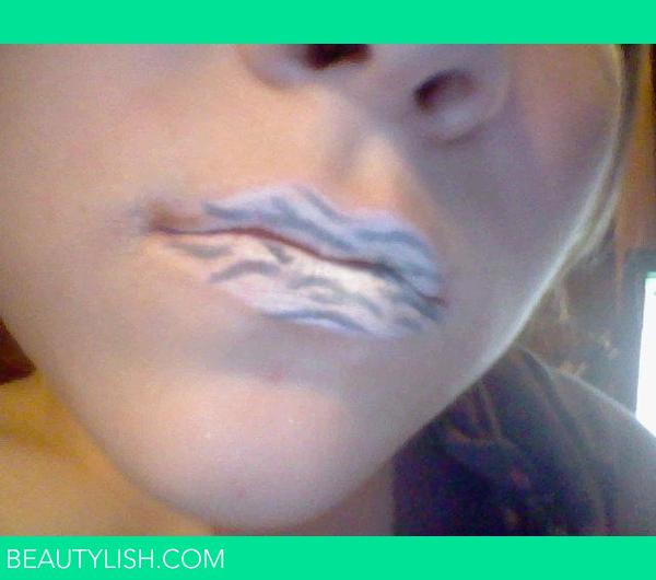 Zebra Lips | Storm R.'s Photo | Beautylish