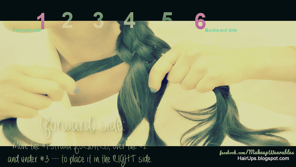 How to six (6) strand braid for medium or long hair | Tina ...