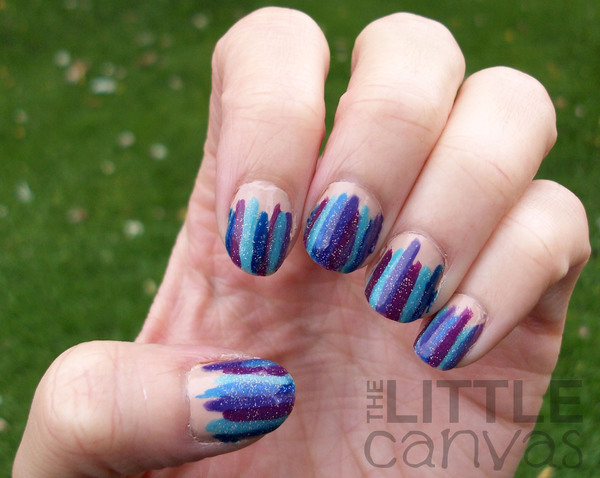 Fall Striped Nails | The Little Canvas A.'s (thelittlecanvas) Photo ...