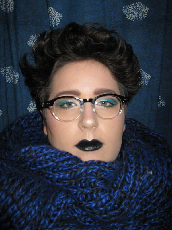 Black n Blue Funky Look | Julianne J.'s (joneschick114) Photo | Beautylish