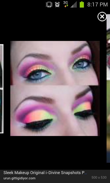 Electric palette looks? | Beautylish