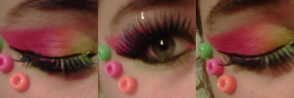 One of my more advanced raver looks