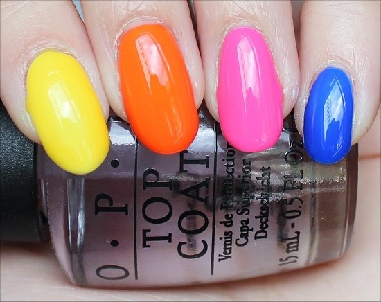 OPI Neon Revolution Mini Set (4 Colours) | Mary S.'s (SwatchAndLearn ...
